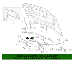 4H0-823-543 - Release Cable Cover 2019-2023 Volkswagen | Order Euro Parts