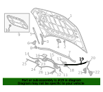 2020-2025 Volkswagen Release Cable 3CM-823-535 | OEM Parts Online