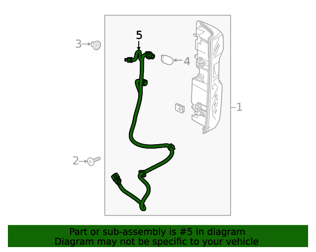 2024 Chevrolet Silverado 2500 HD F Harness 85146419 GM | GMPartsDirect.com
