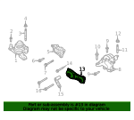 2010-2019 Ford Engine Support Rod GB5Z-6068-A | TascaParts.com