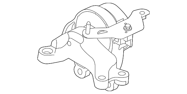 2010-2019 Ford Upper Trans Mount AA5Z-6038-B | OEM Parts Online