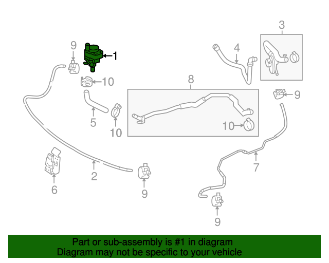 212-835-01-64 - Pump 2010-2021 Mercedes-Benz | Mercedes-Benz USA Parts