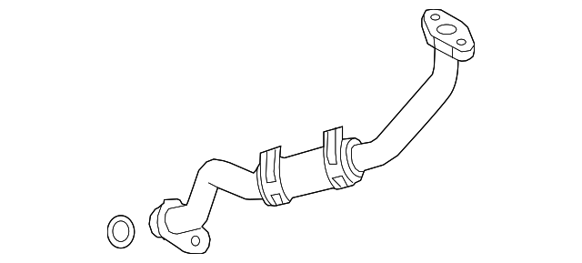 276-090-05-77 - Oil Return Tube 2015-2023 Mercedes-Benz | Mercedes-Benz ...