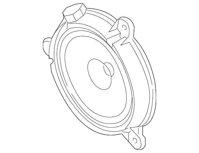 2016-2020 Toyota Front Dr Speaker 86160-WB001 | Toyota Parts Center
