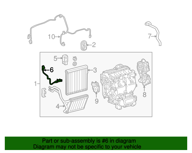 2010-2018 Lexus Thermistor Probe 88625-41030 | AutoNation Parts