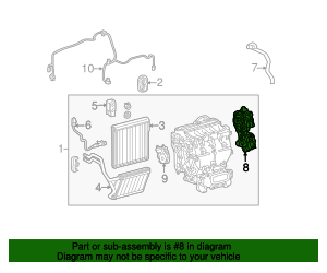 2008-2018 Lexus Actuator 87106-33290 | OEM Parts Online