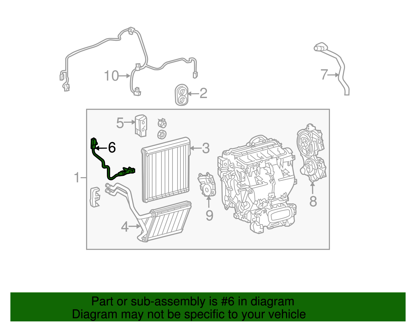 88625-41030 - High-Quality Thermistor Probe for 2010-2018 Lexus ...
