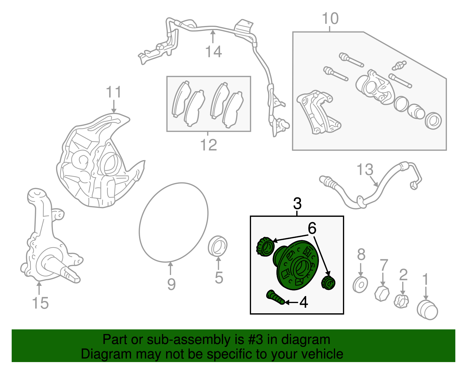 1995-2004 Toyota Tacoma Front Hub 43502-09020 | Toyota Parts Center