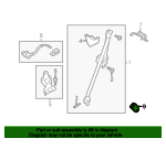 2011-2019 Ford Buckle End DB5Z-7860044-EJ | OEM Parts Online