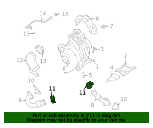 2017-2022 Ford Exhaust Clamp HC3Z-5E258-C | Blue Springs Ford Parts