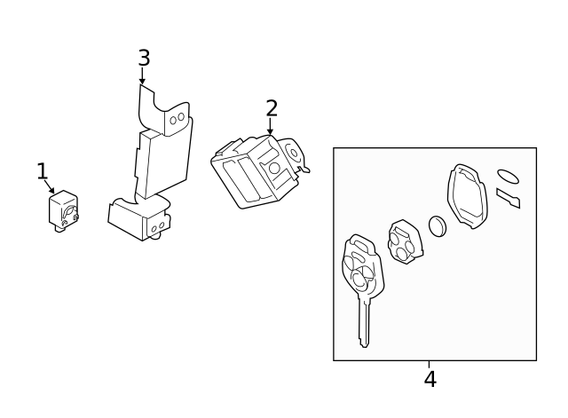 2019-2022 Subaru Ascent Ignition Immobilizer Module 88205XC00A | Subaru ...