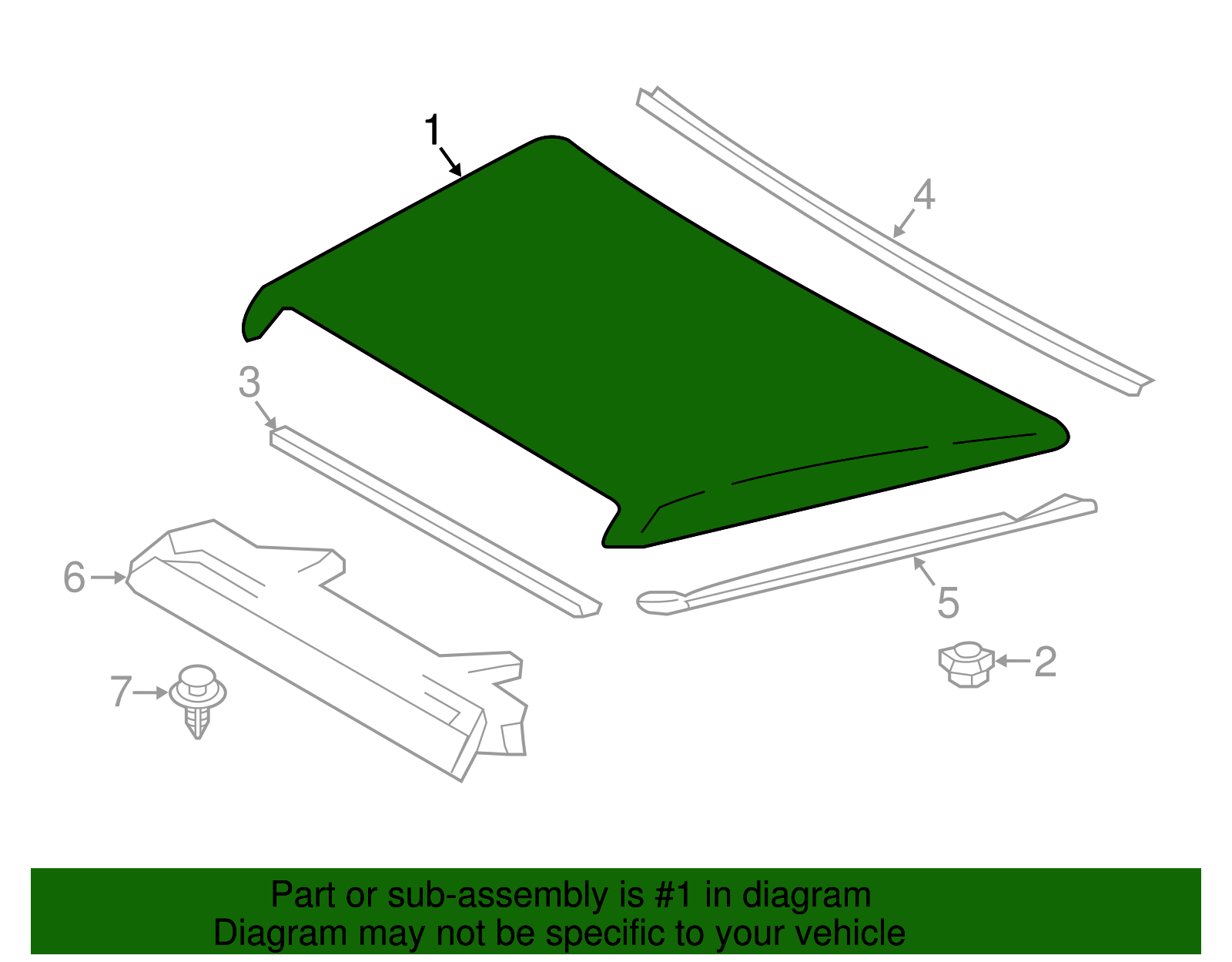 2018-2021 Toyota Tundra Hood Scoop 76181-34900 | OEM Parts Online