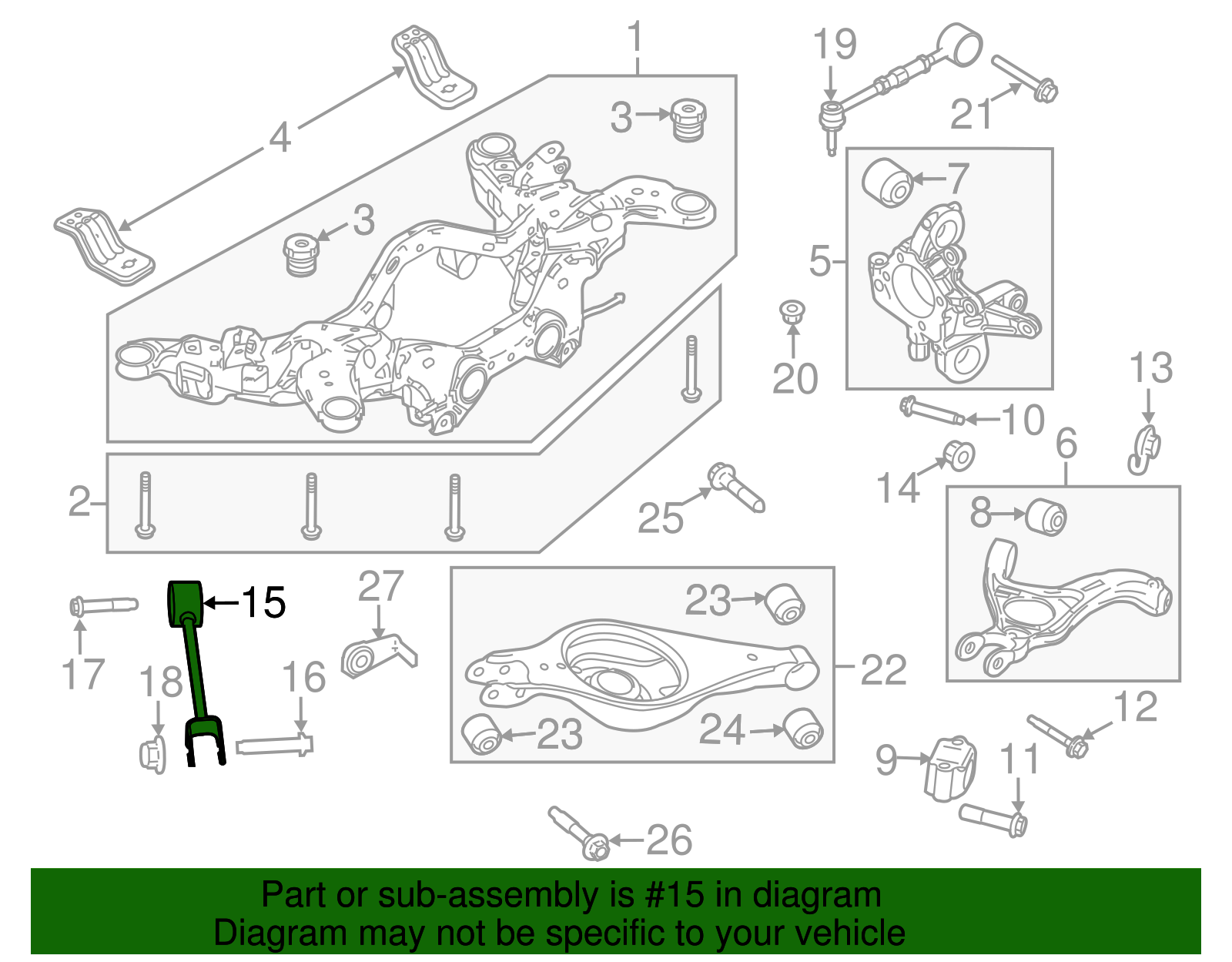 AA5Z-5500-A - Track Bar 2009-2019 Ford | Big 3 Auto Parts