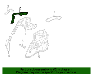 64310-TEG-306ZZ - Panel Reinforced 2018-2020 Honda Civic | Honda Parts ...