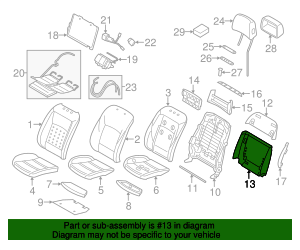 52107319080 - 2013-2015 BMW Lower Panel (52-10-7-319-080) | BMW of South Atlanta Parts