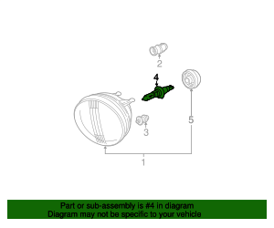 2001-2003 Toyota Highlander Fog Lamp Bulb 90981-13057 | LaGrange Toyota