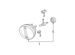 2001-2003 Toyota Highlander Fog Lamp Bulb 90981-13057 | LaGrange Toyota