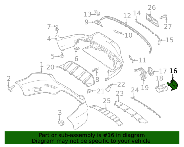 2538851907 - Tailpipe Extension 2020 Mercedes-Benz GLC 43 AMG ...
