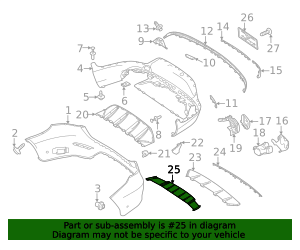 253-885-46-07 - Front Spoiler 2020 Mercedes-Benz | Mercedes-Benz USA Parts