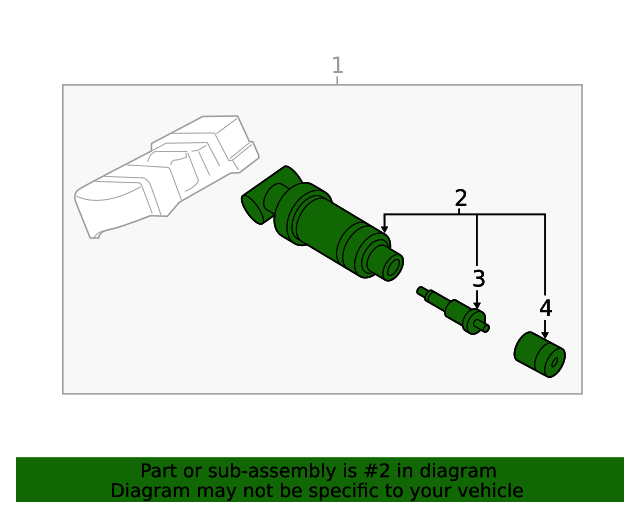 2020-2024 Toyota GR Supra Valve Stem 04423-WAA01 | Toyota OEM Parts Online