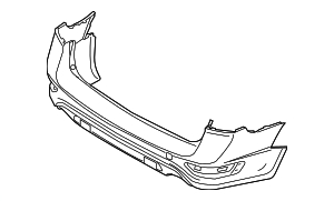 2008-2016 Volvo XC70 Bumper Cover 30764502 | TascaParts.com