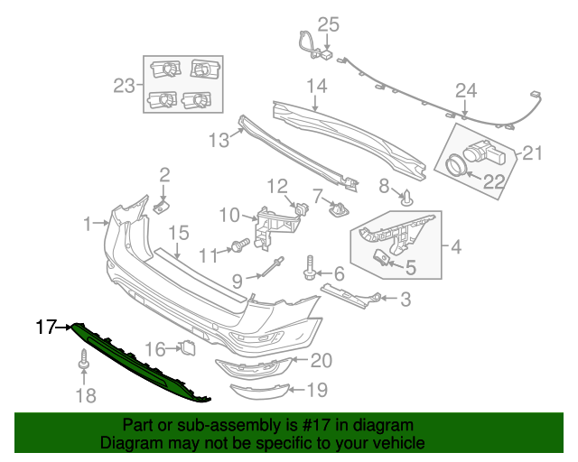 30698474 - Lower Panel - 2008-2013 Volvo XC70 | Volvo OEM Parts Direct