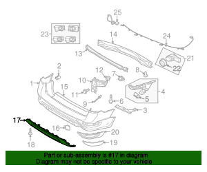 30698474 - Lower Panel - 2008-2013 Volvo XC70 | Volvo OEM Parts Direct