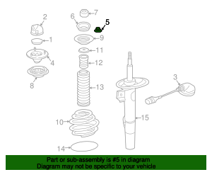 31316769731 - 1999-2025 BMW Guide Support Nut (31-31-6-769-731) | BMW ...