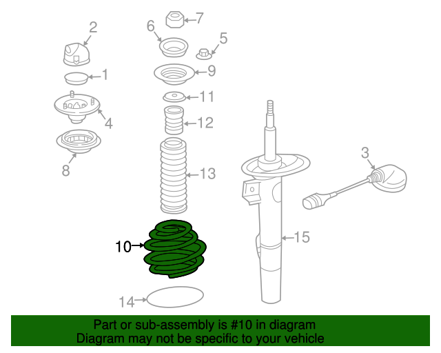 31-33-6-753-486 - Coil Spring - 2002-2008 BMW | BMWPartsHub