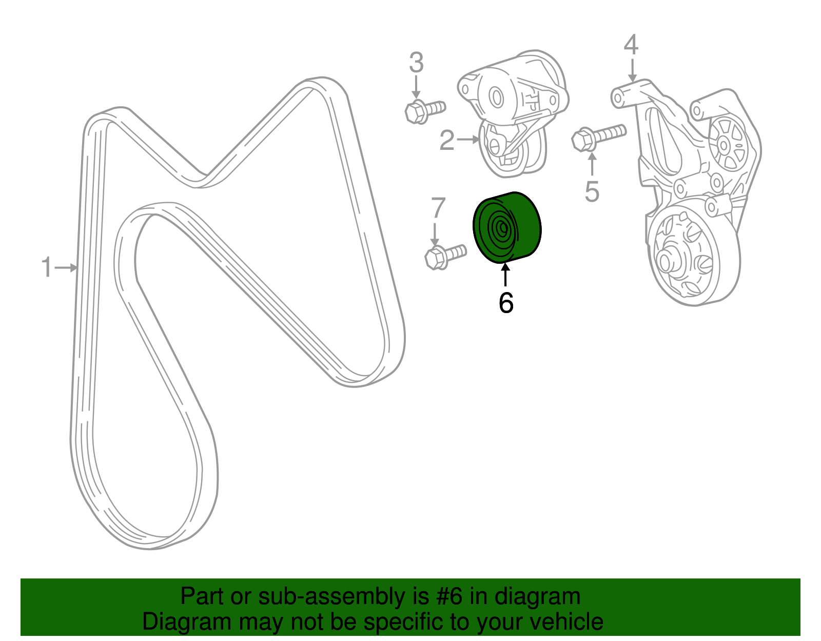 Pulley 24591980 GM | GMPartsDirect.com