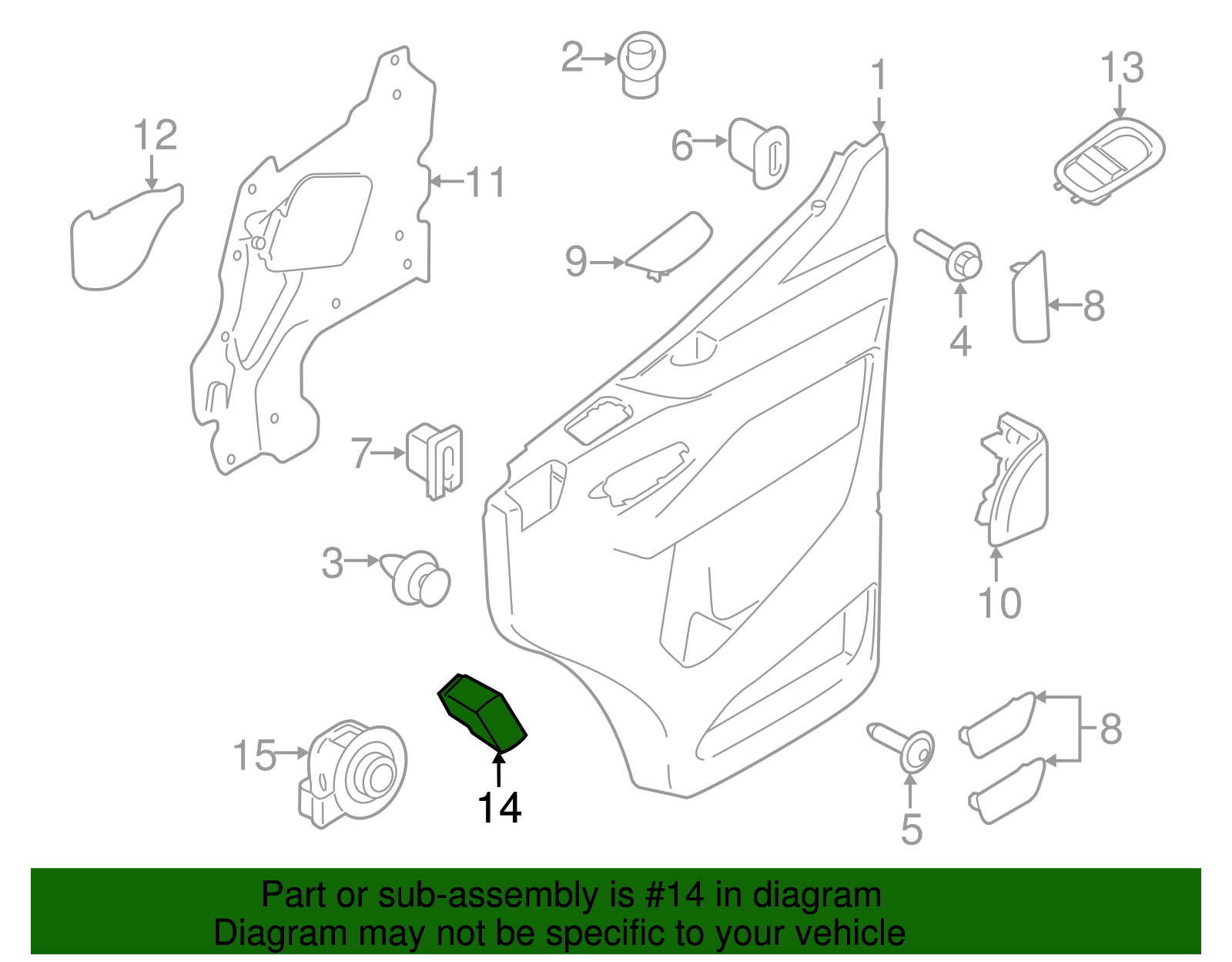 2014-2024 Ford Lock Switch BK2Z-14028-BA | OEM Parts Online