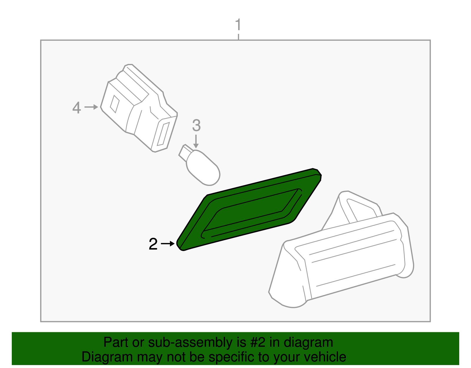81274-AA020 - 2002-2011 Toyota - Lens & Gasket Gasket | Discount Parts ...