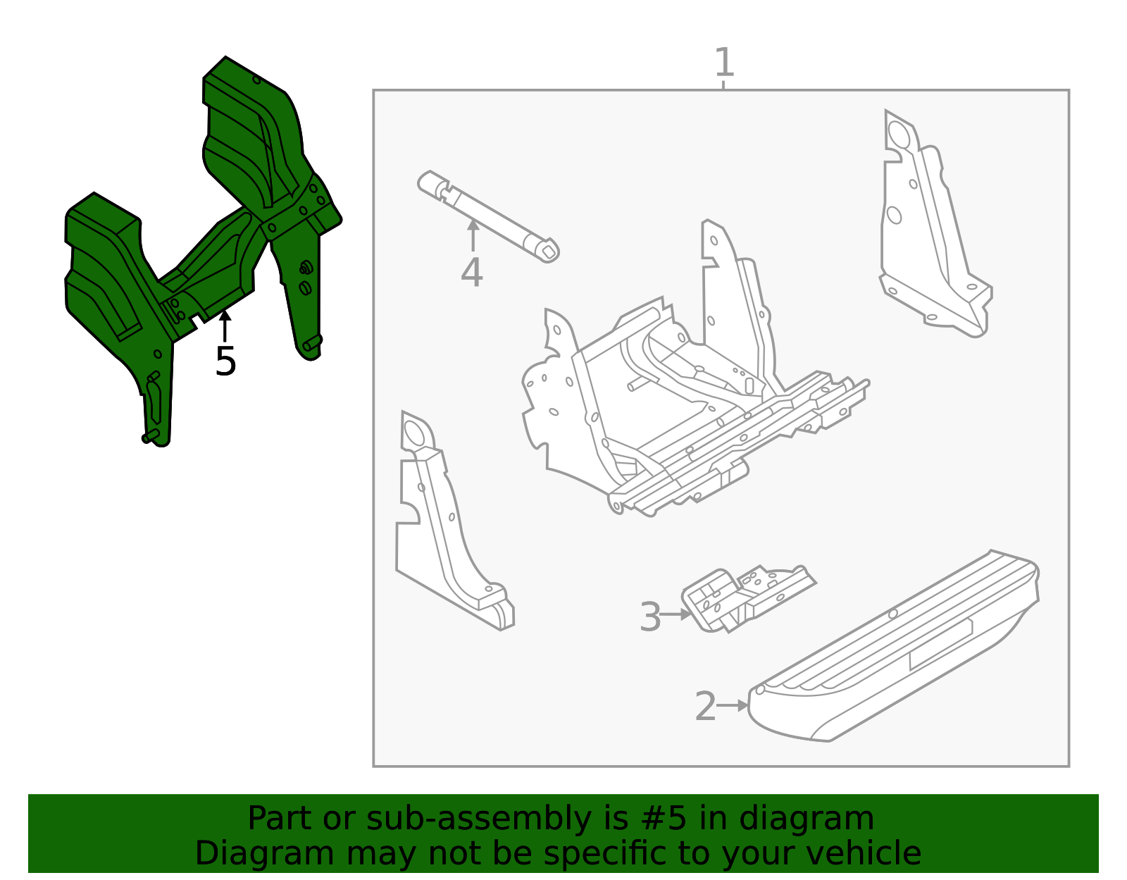 FL3Z-16A416-B - Mount Bracket 2015-2020 Ford F-150 | Ford Parts Direct