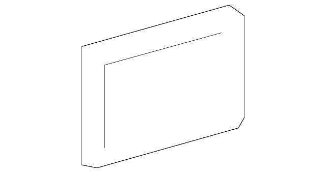 2018-2025 Toyota Rocker Molding Protector 75864-06210 | Toyota Parts Center