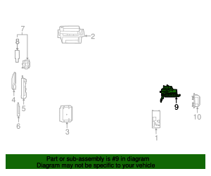 2014-2017 Mercedes-Benz Fuse Box 222-540-25-50-64 | AutoNationParts.com