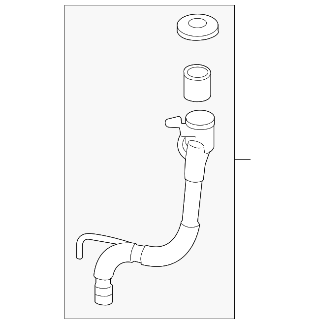 Genuine Filler Neck for 2008-2015 Land Rover LR2 | Land Rover Part ...