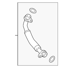 2016-2024 Audi Oil Outlet Tube 06L-145-735-J | Audi USA Parts