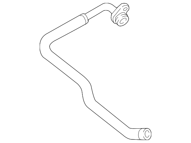 2017-2024 Audi Water Inlet Pipe 06L-121-492-R | Audi USA Parts