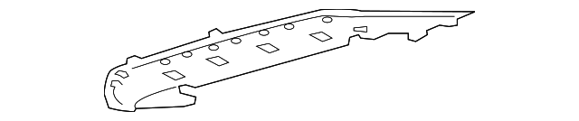 2019-2023 Lincoln Nautilus Deflector Air KA1Z-8310-A | OEM Parts Online