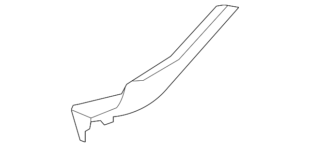 2010-2016 Buick LaCrosse Driver Side Air Inlet Grille Panel Extension ...