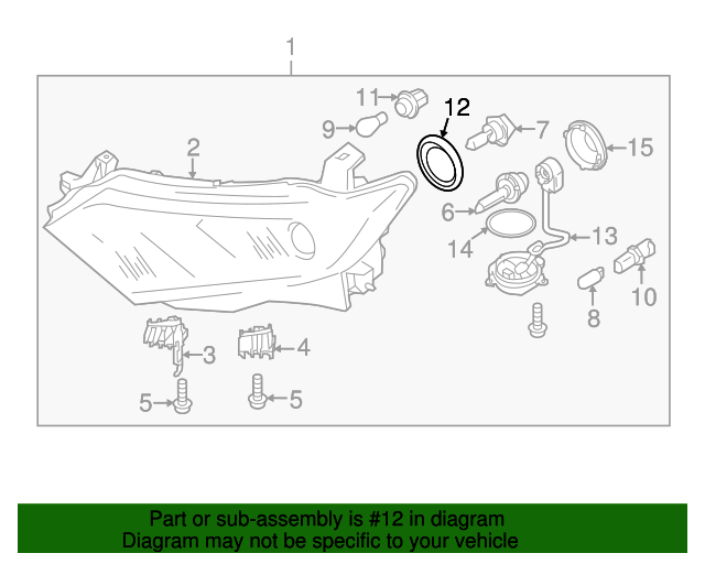 26033-WL000 - Cover Seal 2009-2022 Nissan | Nissan Parts & Accessories ...