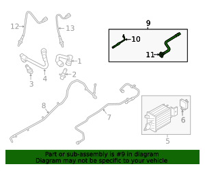 2021-2023 Ford F-150 Hose Assembly ML3Z-9J279-D | OEM Parts Online