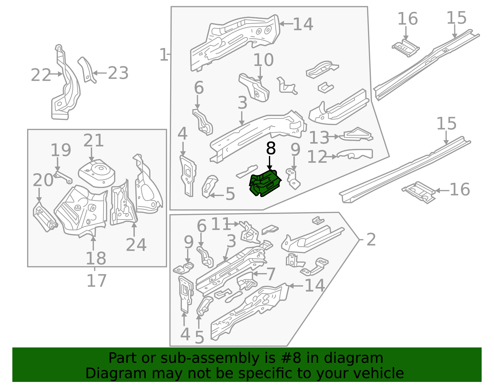 2015-2025 Volkswagen Engine Mount Bracket 5Q0-802-068 | Volkswagen OEM ...