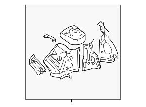 2022-2024 Volkswagen Apron Assembly 3QF-805-115-A | OEM VW Parts Haus