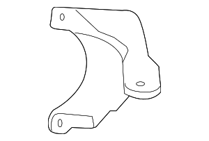 2009-2017 GM Front Engine Mount Bracket 84154101 GM | GMPartsDirect.com