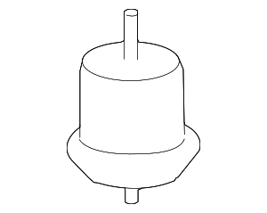 2009-2017 GM Engine Rear Mount 25840450 GM | GMPartsDirect.com