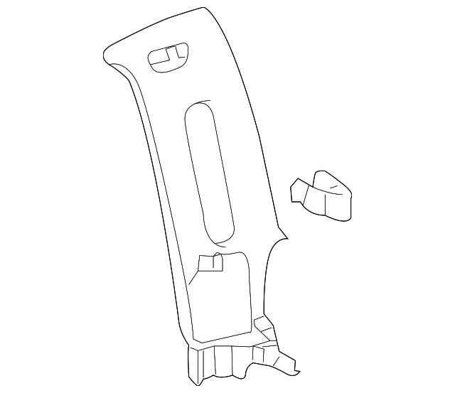 2004 Toyota Tundra Cab Corner 62512-0C060-E0 | Toyota Parts Center