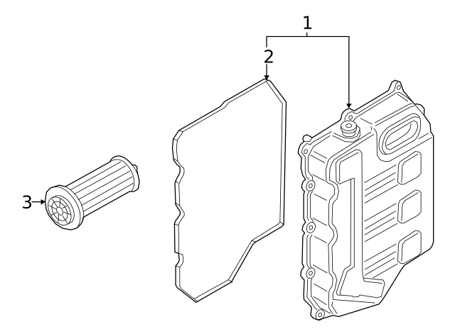 Genuine OEM Ford Part - Side Cover Gasket J1KZ-7F396-A | Genuine OEM ...