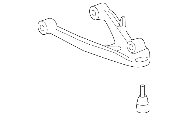 20799879 - OEM GM Lower Cntrl Arm | GMPartsCenter.net | GM Parts Center