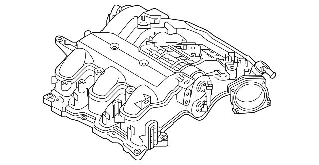 Hyundai - 29210-3CFC1 - Intake Plenum - 2012-2024 Hyundai | OEM Hyundai ...